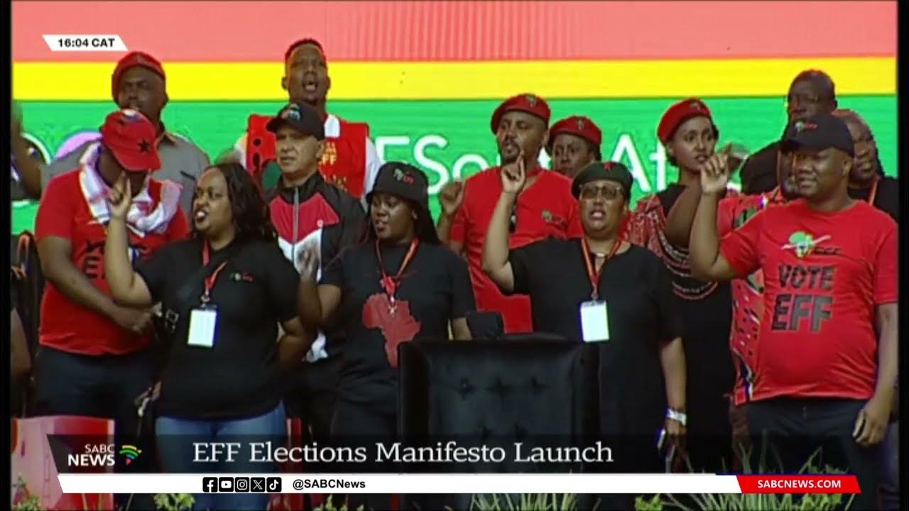 EFF Manifesto Launch 2024 | Prof Sethulego Matebesi weighs in - YouTube