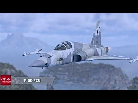 War Thunder - F-5E FCU - YouTube