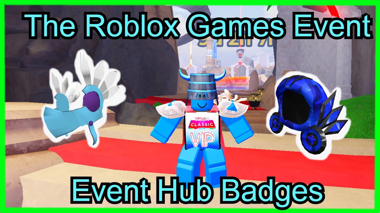 THE GAMES: Event Hub BADGES TUTORIAL (Roblox The Games) - YouTube