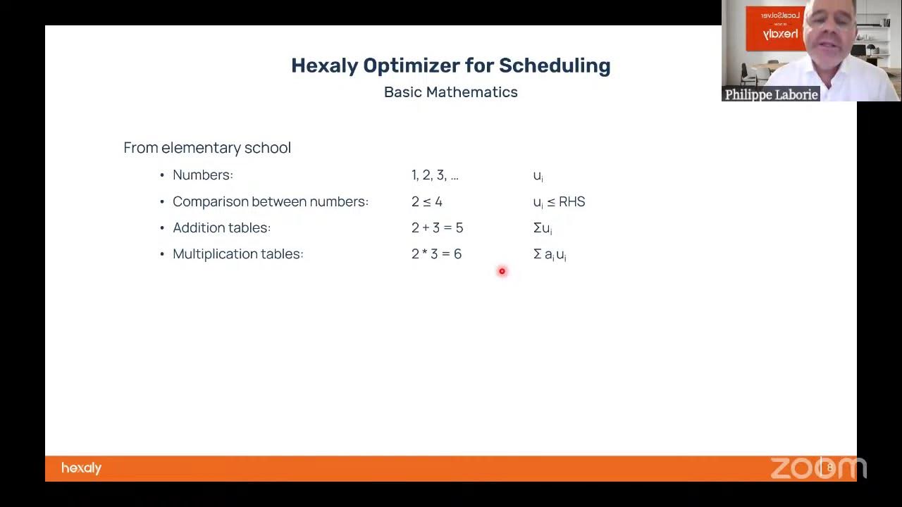 [Scheduling seminar] Philippe Laborie (Hexaly) | Hexaly Optimizer for Scheduling - YouTube