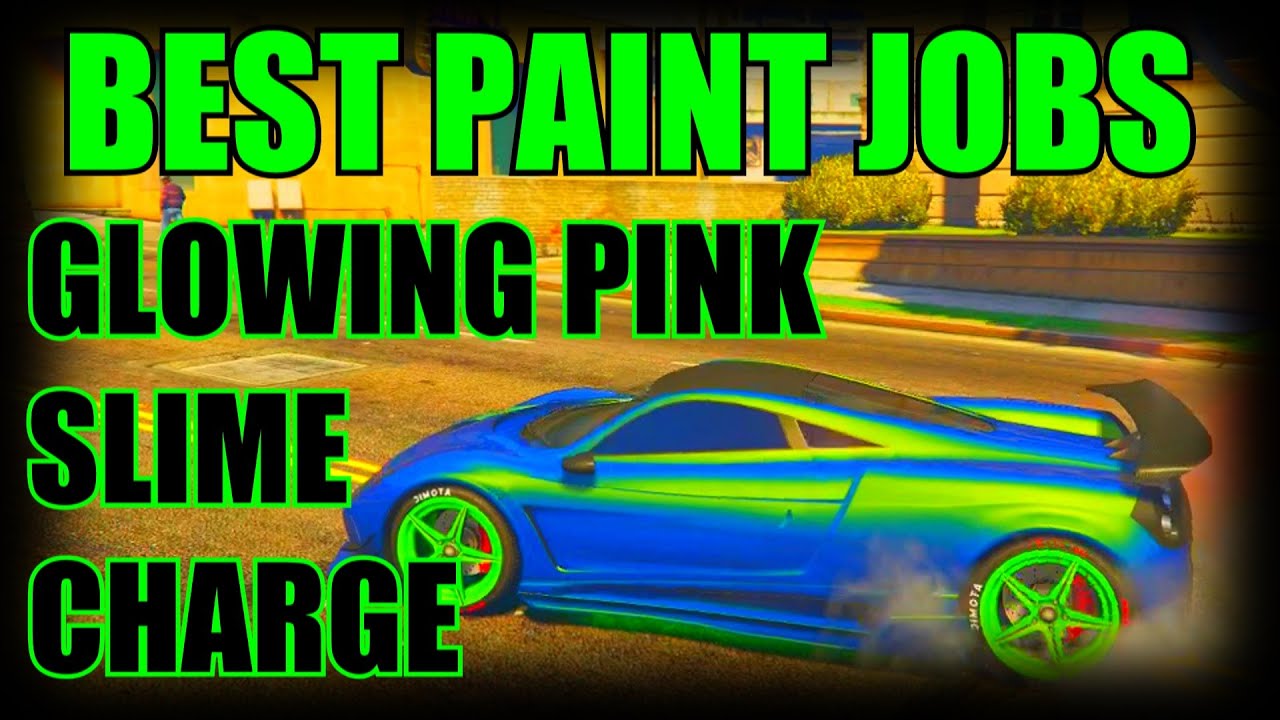 GTA 5 Online: SECRET Car Colors - SLIME, GLOWING Pink, CHARGE! RARE ...