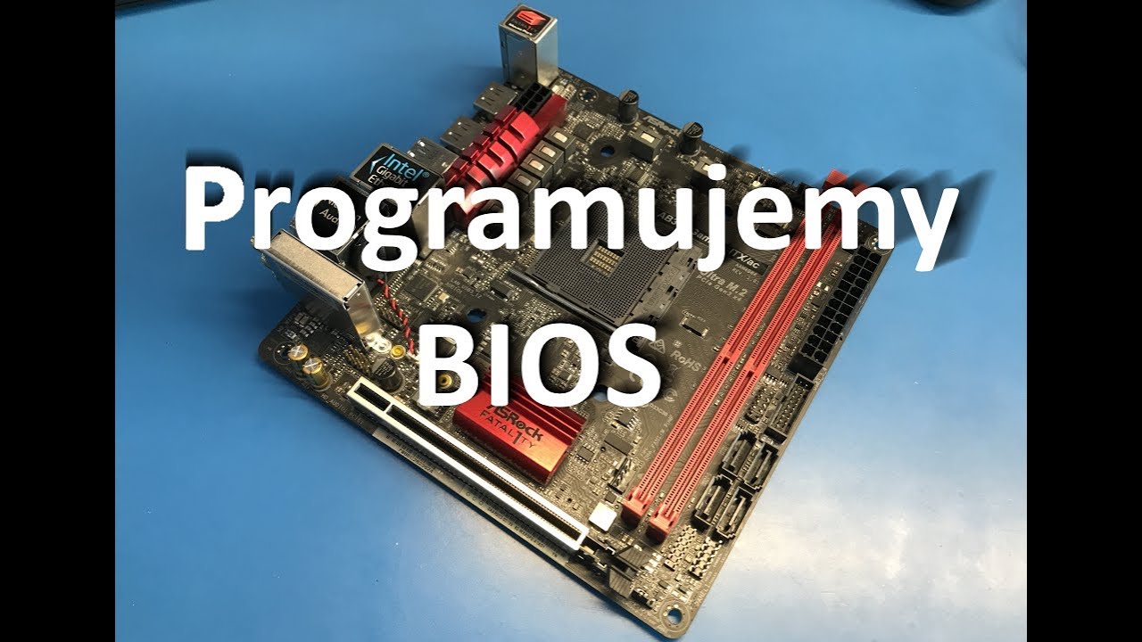Aktualizacja BIOS za pomocą programatora - YouTube