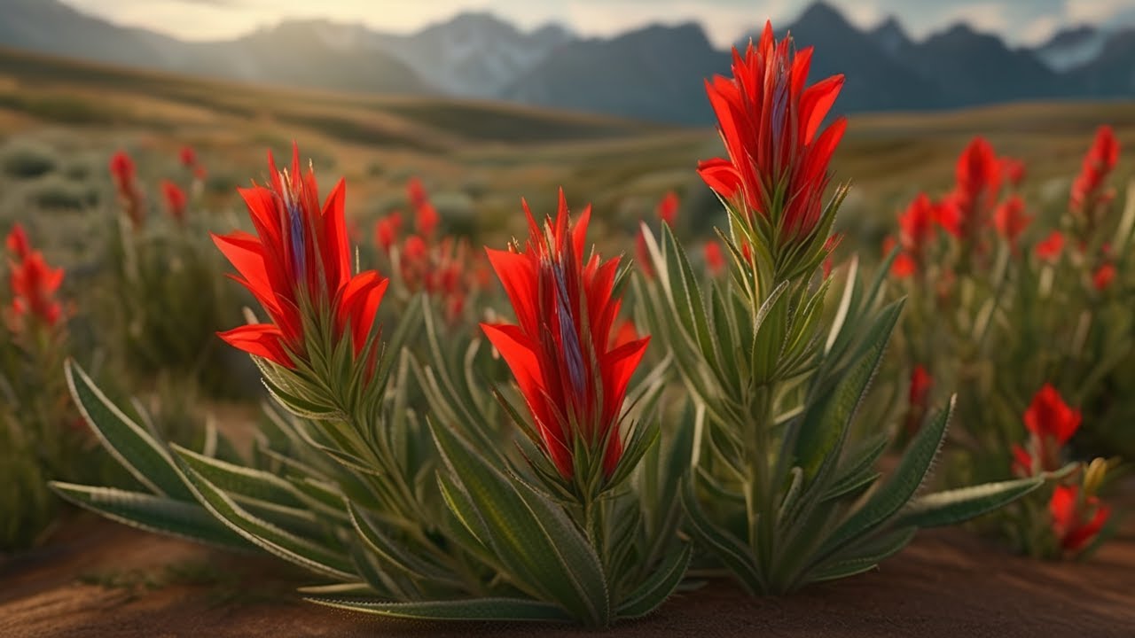 Learn to Draw an Indian Paintbrush: Step-by-Step Tutorial for a ...