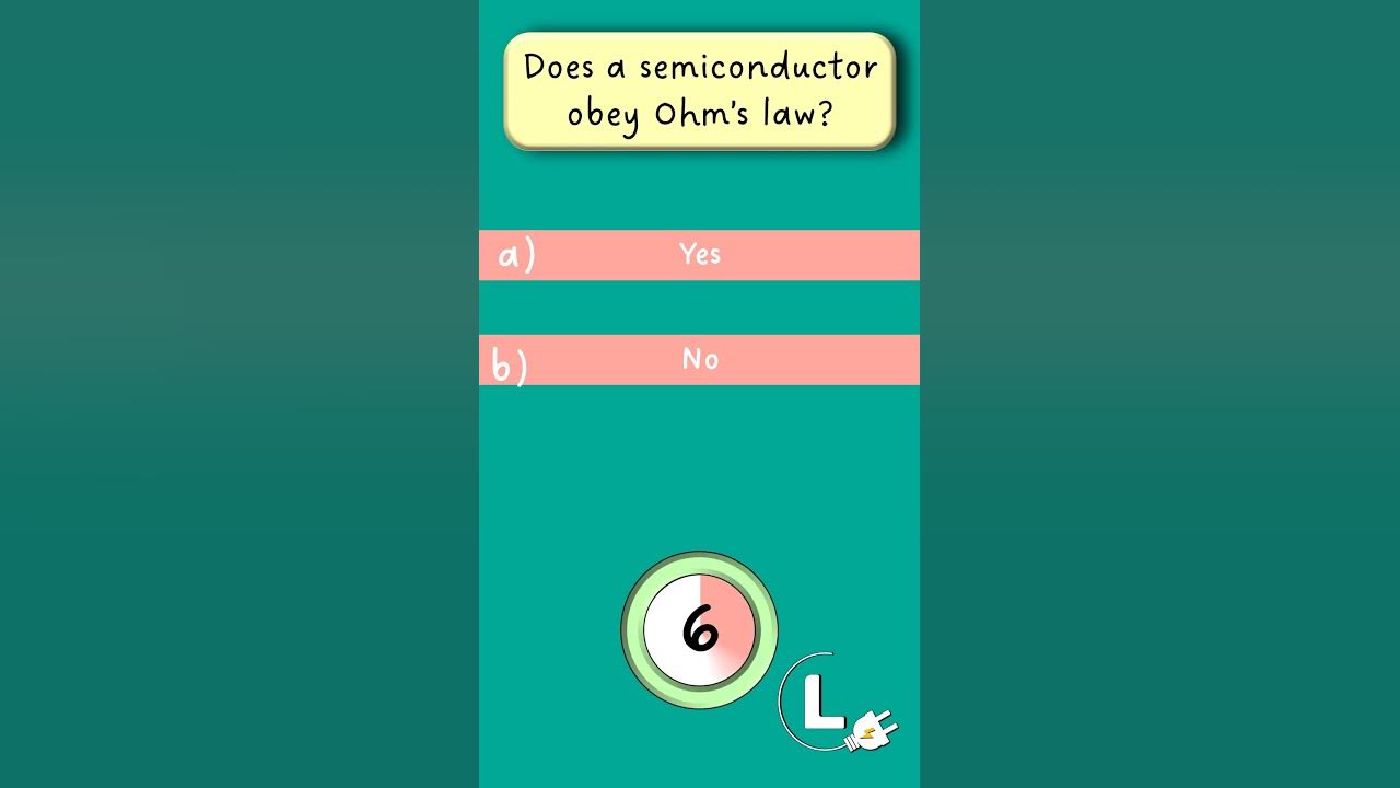 Electrical Quiz - Ohm's law - YouTube