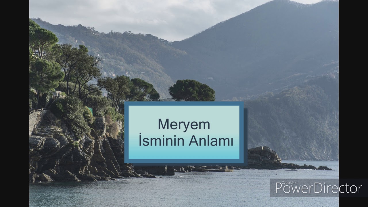 Meryem İsminin Anlamı - YouTube