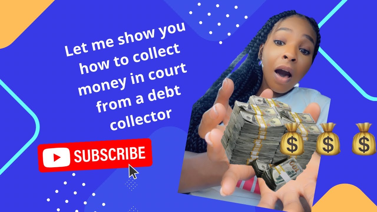 This is how you collect money in court from a debt collector 💰🤑 - YouTube