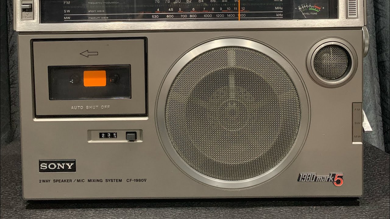Radio Sony CF-1980 Mark5 - giao lưu với anh em bốn phương - zalo ...