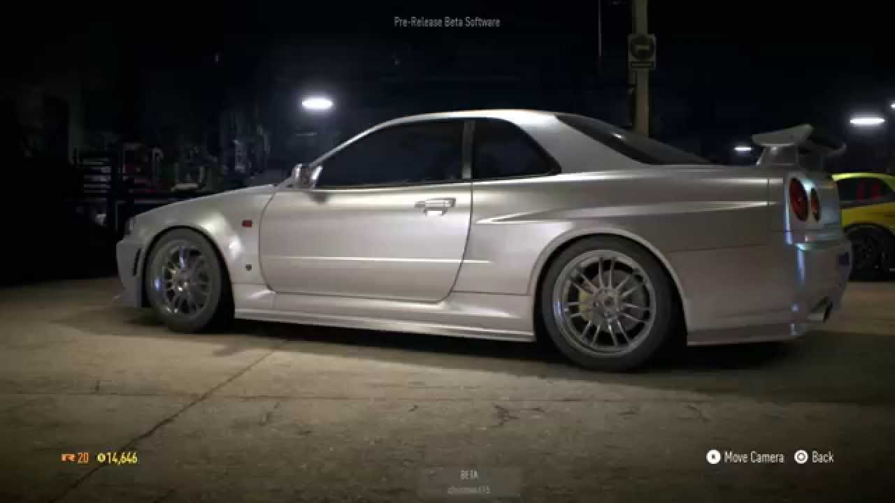 Need For Speed Closed Beta | Nissan GT-R R34 Reached Top Speed with ...