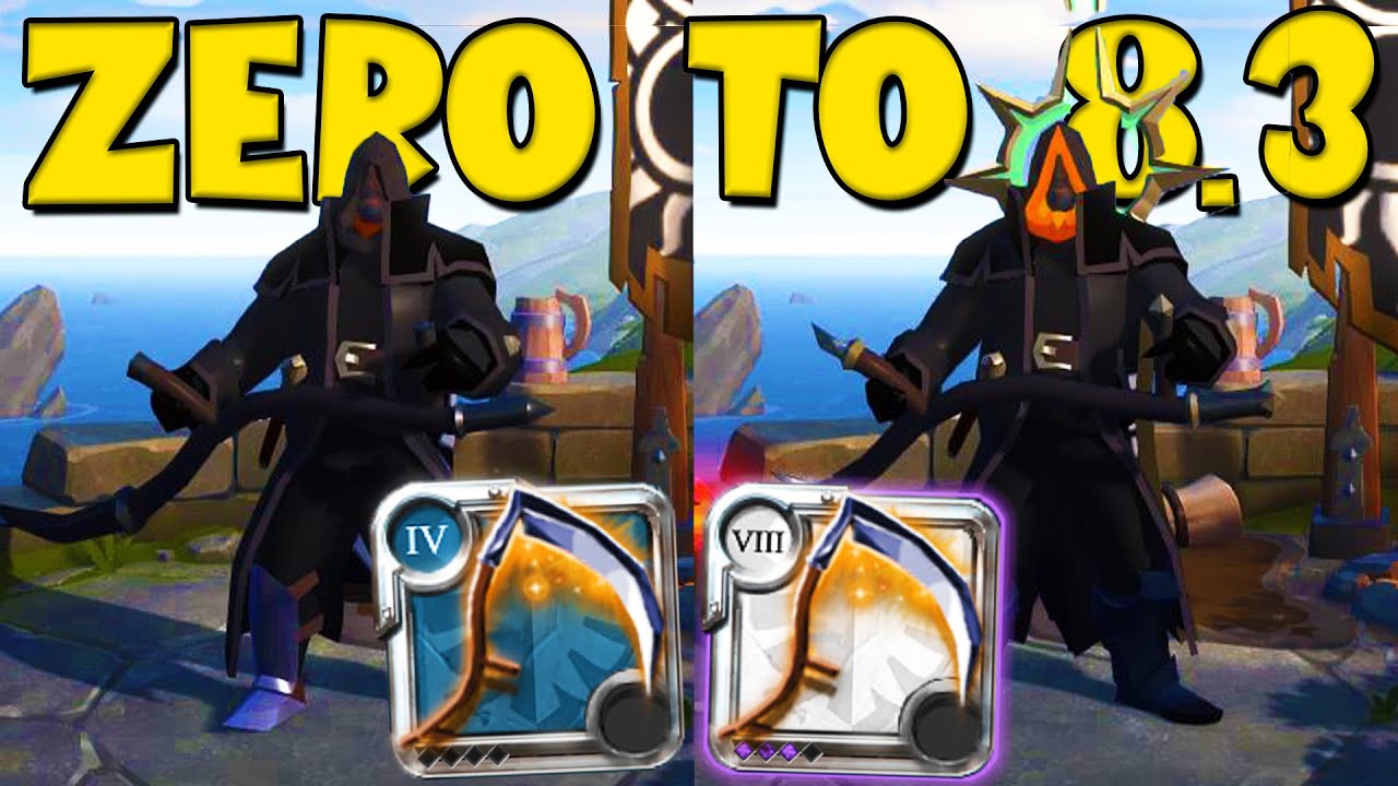 Zero To 8.3 Infernal Scythe | Albion Online | Stream Highlights #12 ...