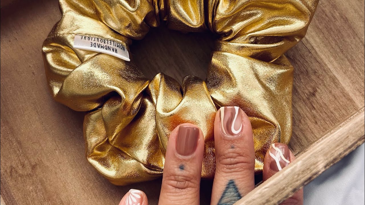 XL Gold Scrunchie Photoshoot - YouTube
