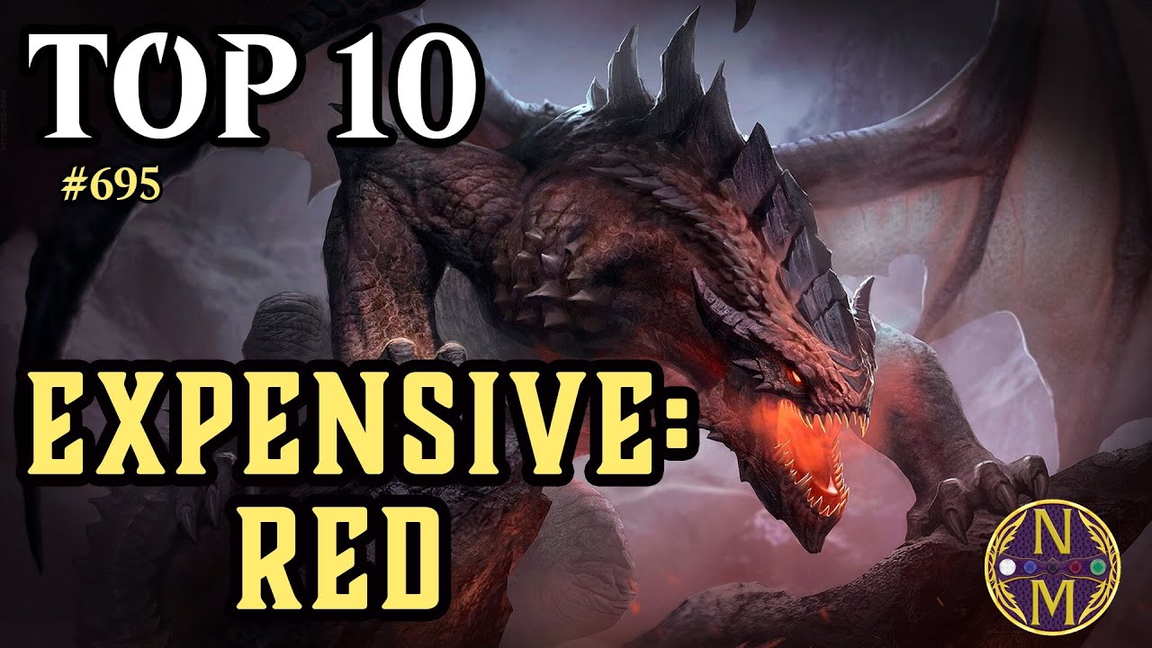 The MOST Expensive Red Cards in Magic: the Gathering (And Why They Are ...