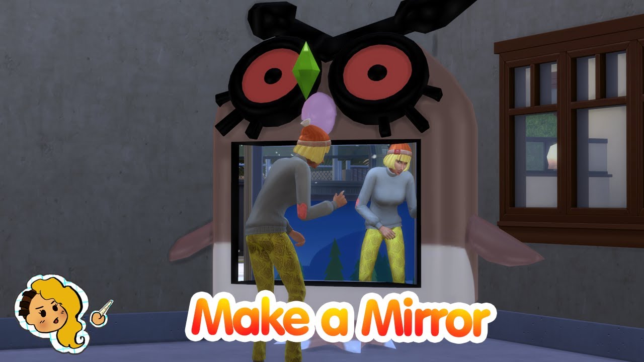 How to Make A Mirror in The Sims 4 FAST and EASY - YouTube