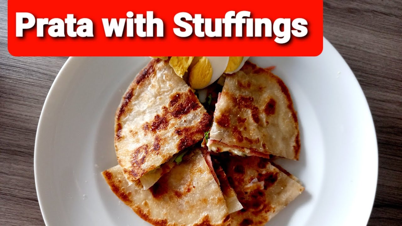 SIMPLE BREAKFAST IDEAS|| PRATA WITH STUFFINGS||@mommyR88523 - YouTube