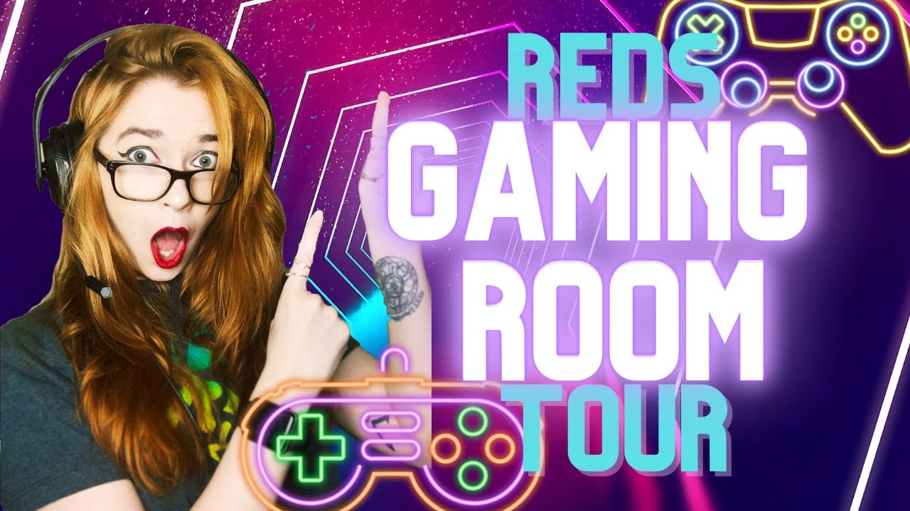 REDS GAMING ROOM TOUR! - YouTube