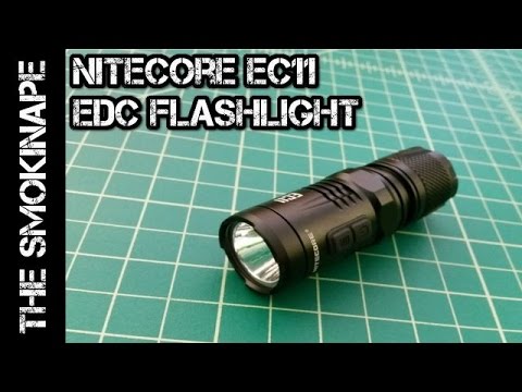 Nitecore EC11 - EDC Flashlight - TheSmokinApe - YouTube