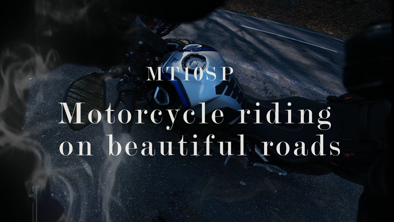 Motorcycle riding on beautiful roads | MT10SP | 4k | #1 - YouTube