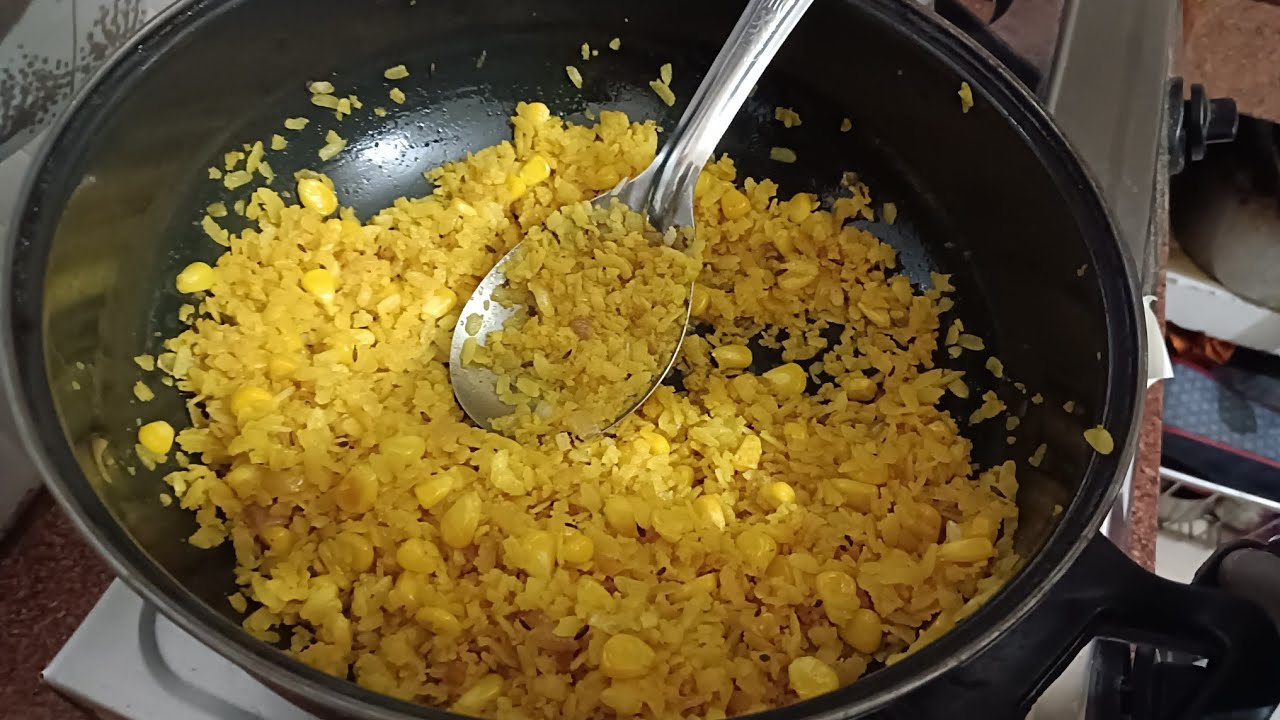 Poha sweet corn special recipe"* - YouTube