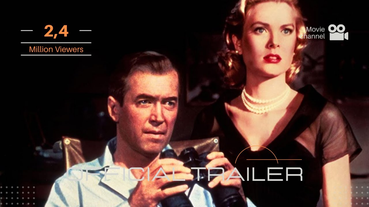 Rear Window Narrated Special Bio Movie Trailer Preview Colorized Behind ...
