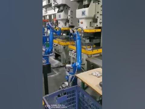Robot integration project-Loading and unloading robot for the press machine|XINTU Automation ...