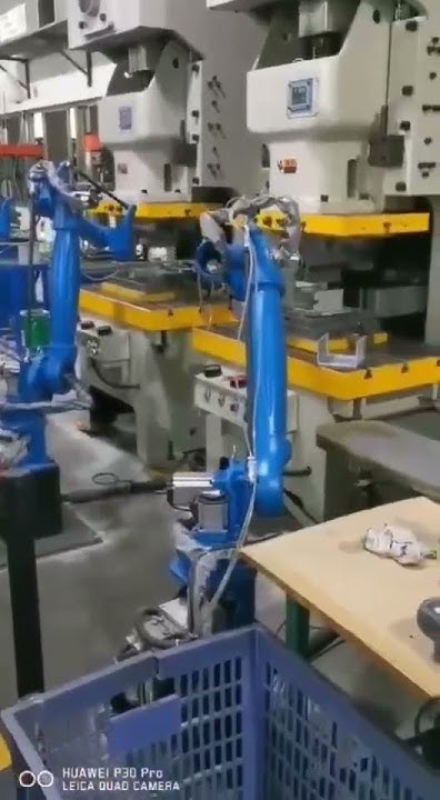 Robot integration project-Loading and unloading robot for the press machine|XINTU Automation ...
