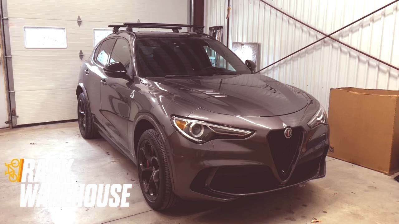 Thule Evo Flush Rail Roof Rack for 2017+ Alfa Romeo Stelvio - Rack ...