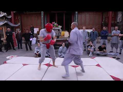 SHAOLIN TEMPLE YUNNAN KUNG FU DEPARTMENT SANDA FREE FIGHTING TRAINING 3