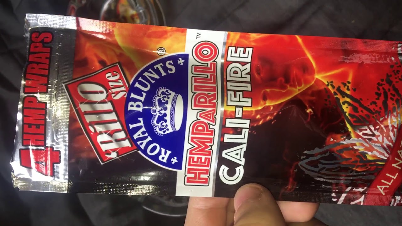 Hemp A Rillo Royal Blunts Review|Cali Fire Flavour - YouTube