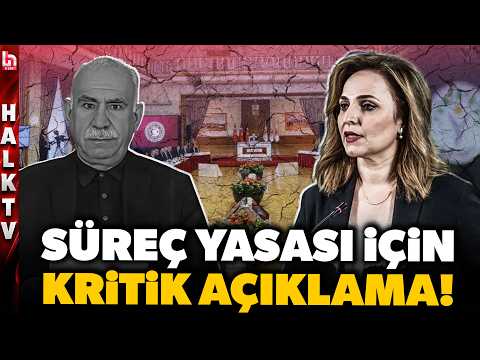 Meclis’e gelmesi beklenirken DEM Partli Ayşegül Doğan duyurdu! Süreç yasası için kritik açıklama!