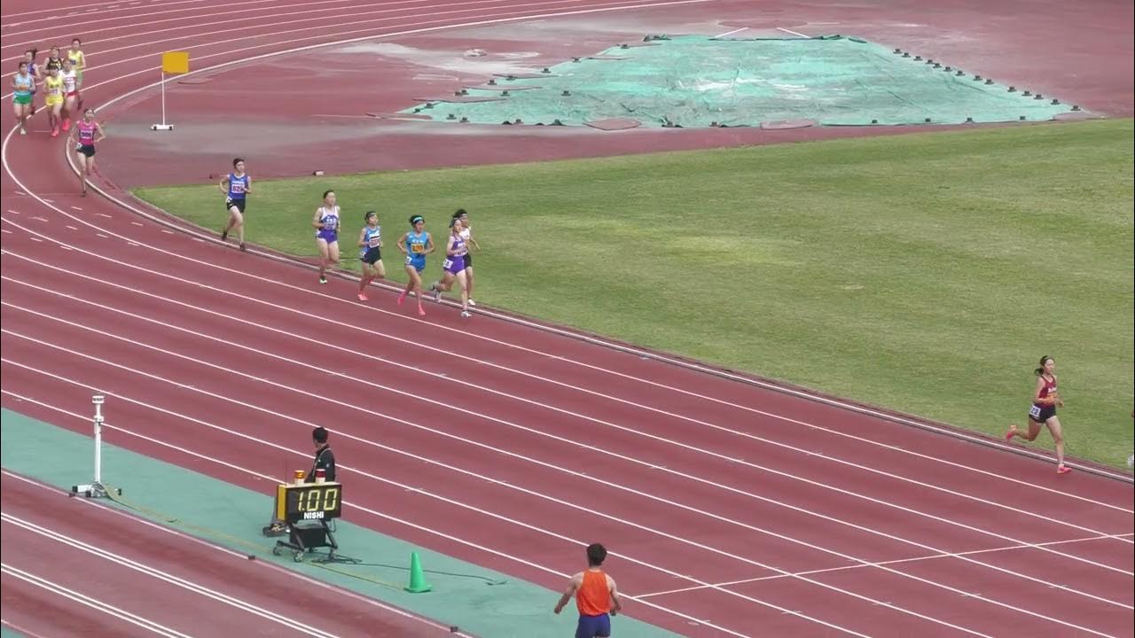 女子1500m予選4組 2023千葉県高校総体 - YouTube