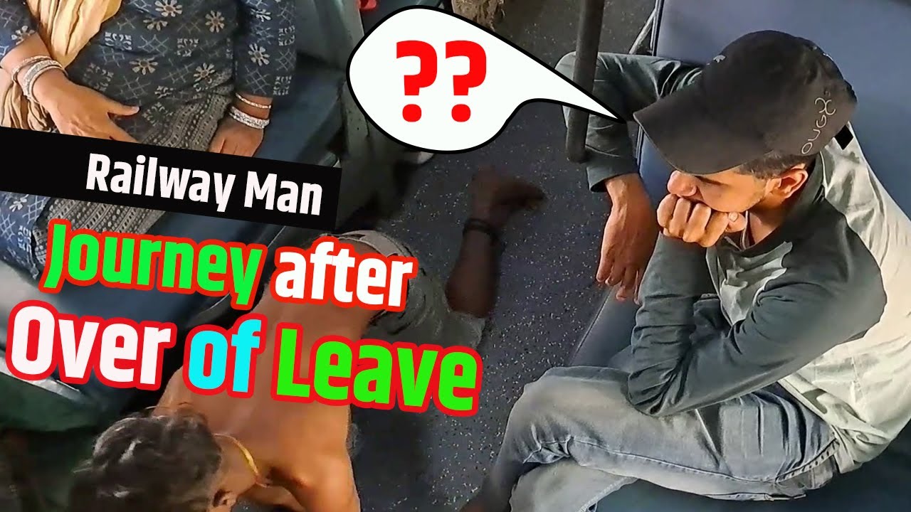 Railway man _Journey after over of leave |RTM VLOGS - YouTube