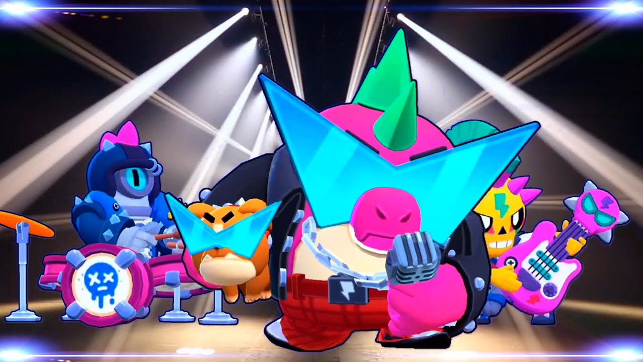 BAD RANDOMS CONCERT - BRAWL STARS ROCK - YouTube