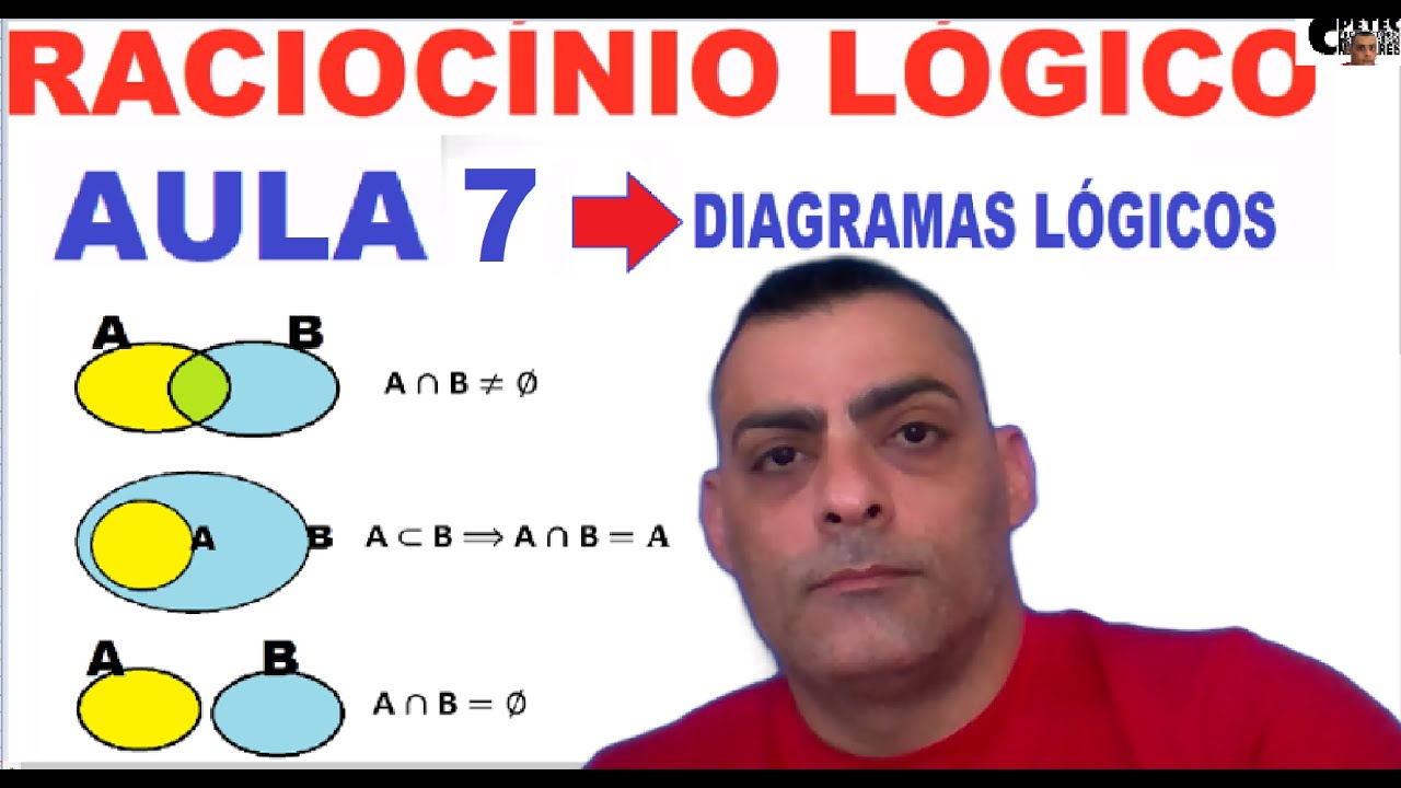 Como resolver questões de raciocínio lógico. Aula 7 - diagramas lógicos ...