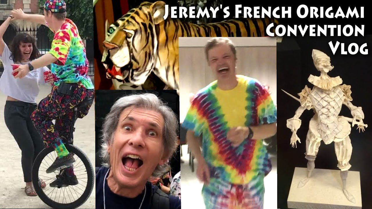 Jeremy's French Origami Convention Vlog - YouTube