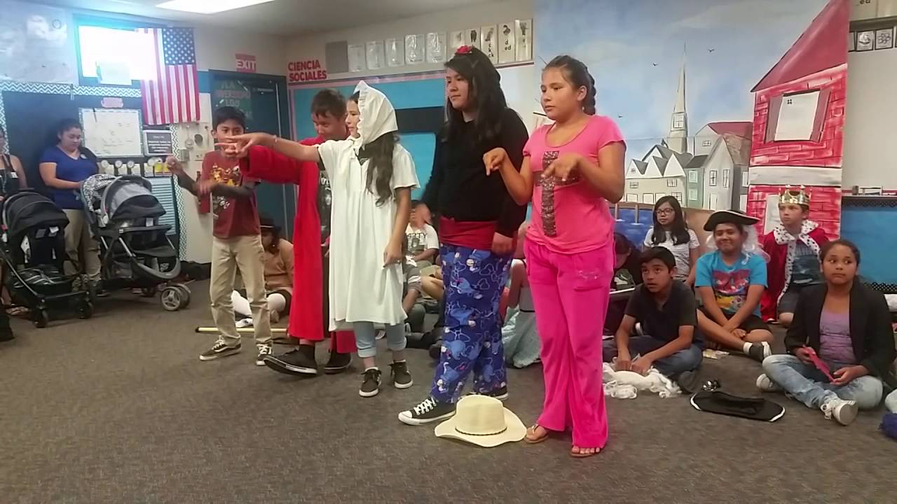 Ava as Paul Revere in the American Revolution Play - 5th Grade - YouTube