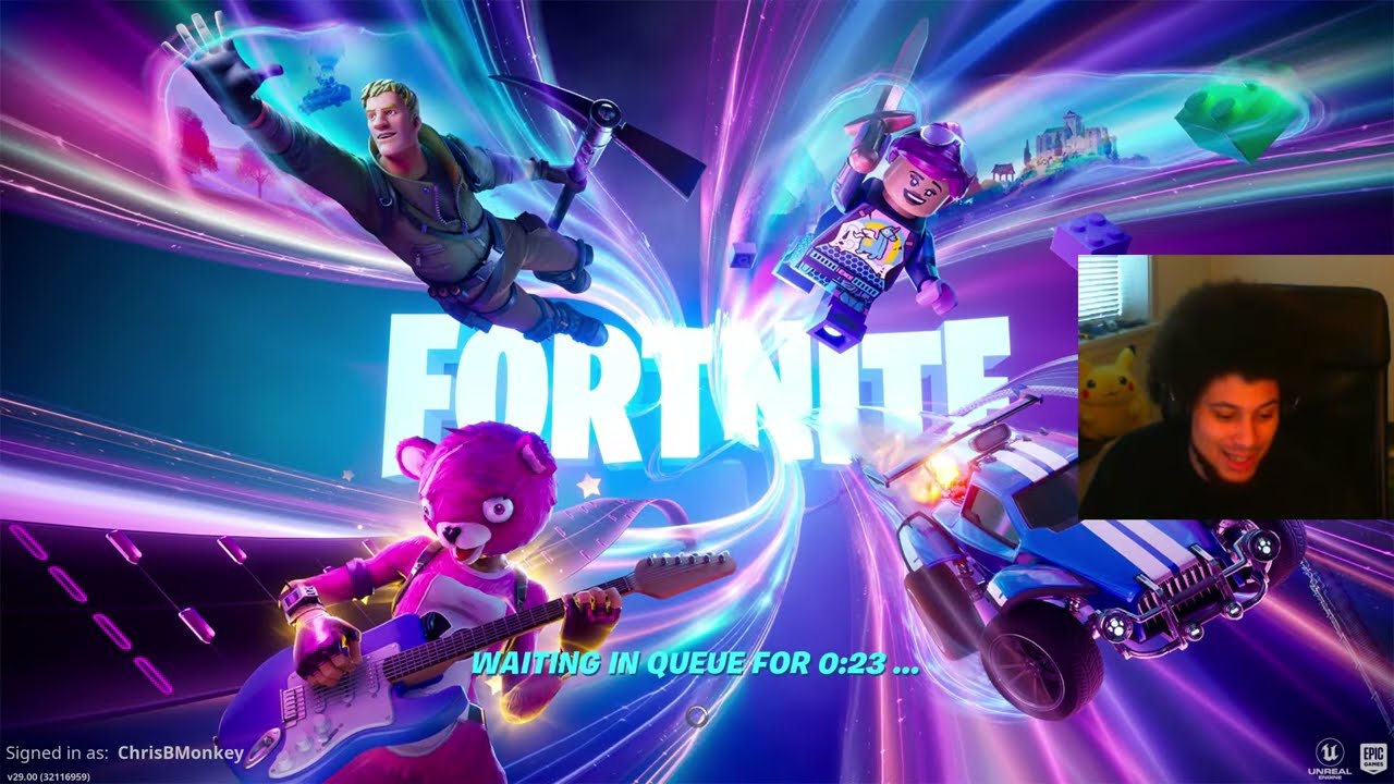 FIRST WIN of NEW Fortnite Chapter 5 Season 2 - YouTube