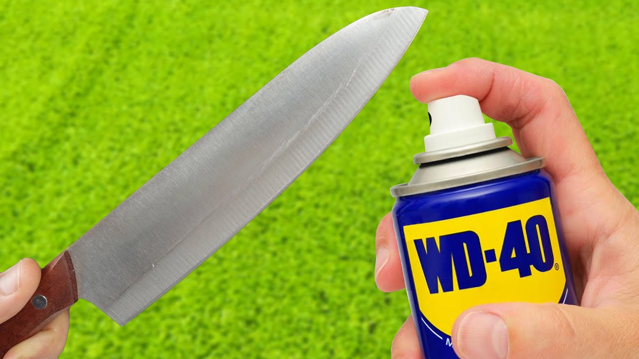 Easy Way To Sharpen A Knife Like A Razor Sharp | Invention Master - YouTube