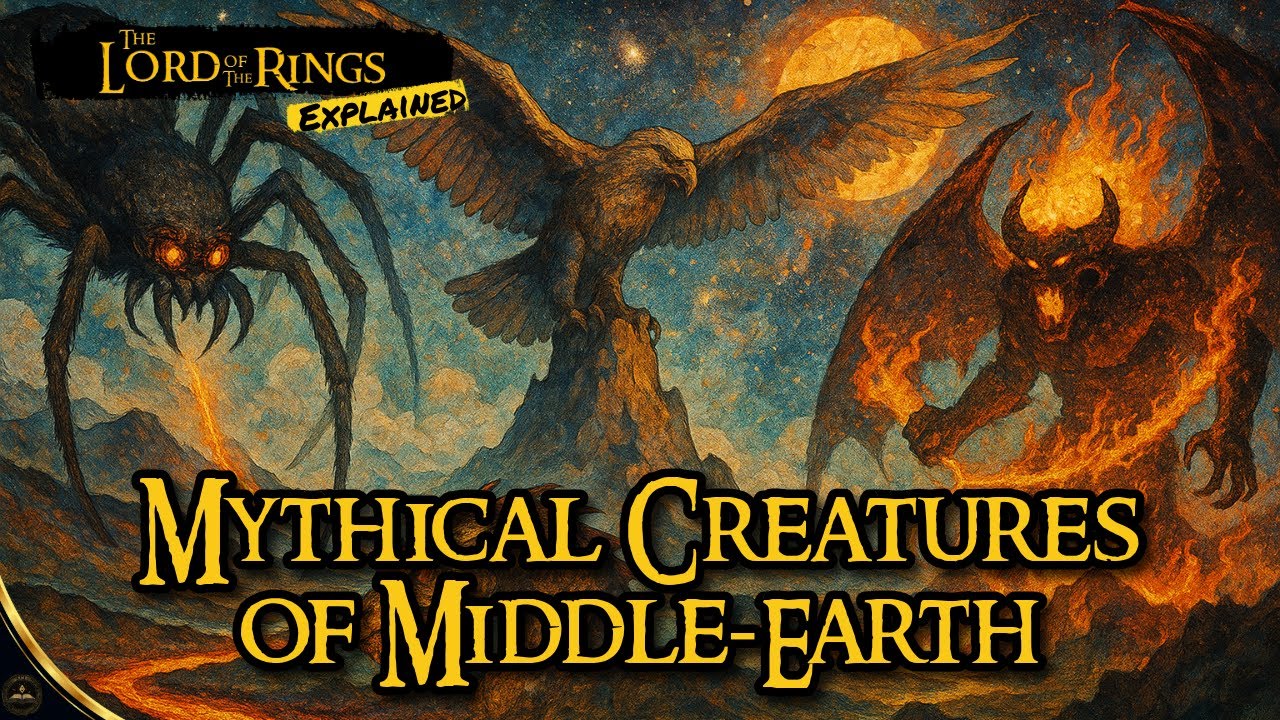 Mythical and Ancient Creatures of Middle-Earth || Lord of The Rings ...