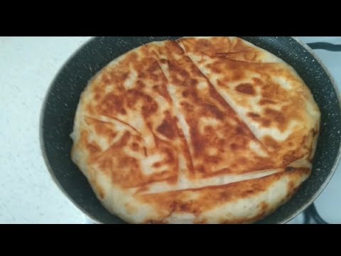 TAVADA HAZIR YUFKADAN PEYNİRLİ BÖREK TARİFİ FIRIN KULLANMADAN BÖREK NASIL YAPILIR ( YUMURTASIZ)