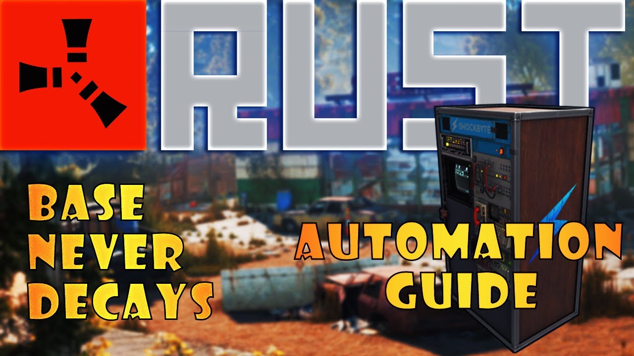 How To Automate Tool Cupboard In Rust - YouTube