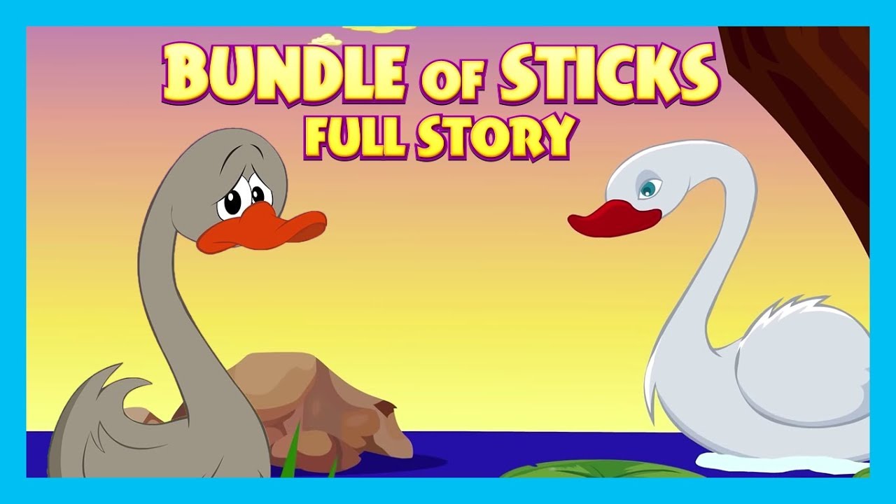 BUNDLE OF STICKS FULL STORY | ENGLISH ANIMATED STORIES FOR KIDS ...