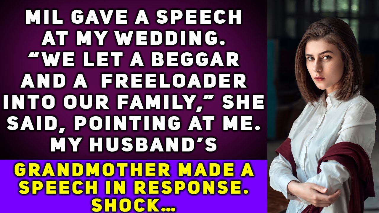 MIL Gave A Speech At My Wed."We Let A Beggar Into Our Family," She Said ...