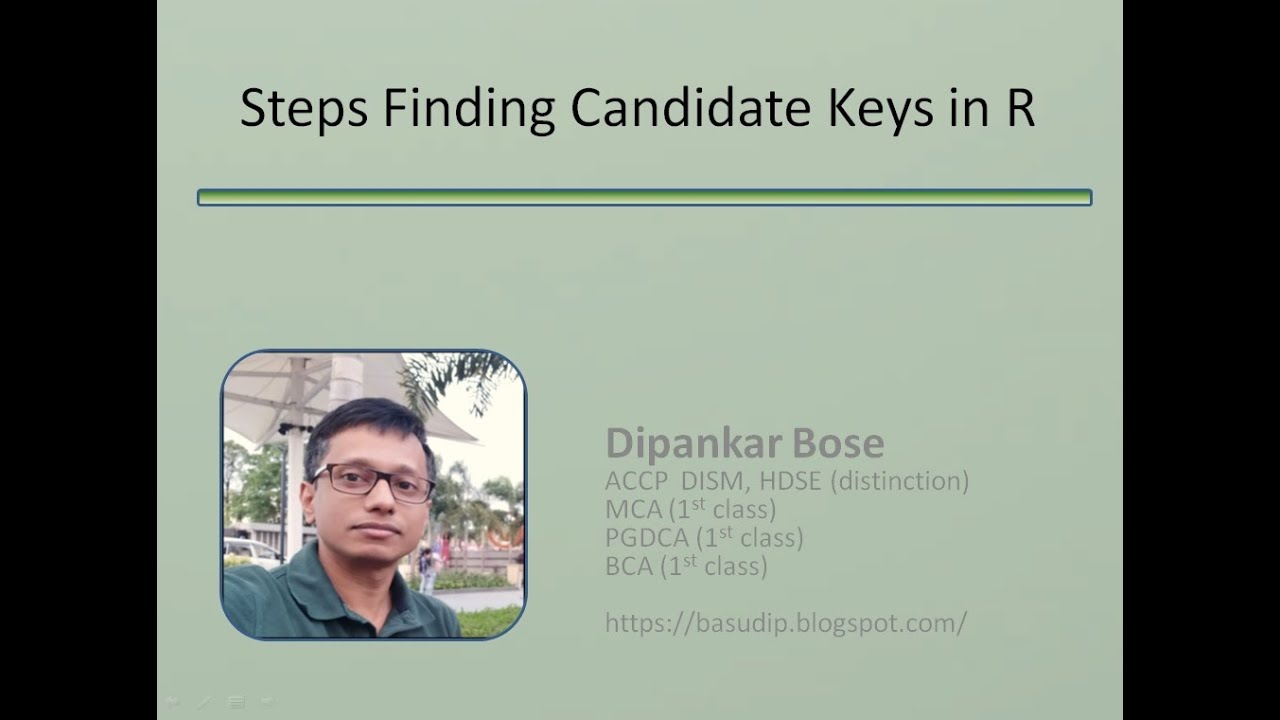 Finding Candidate Keys From Functional Dependencies Youtube