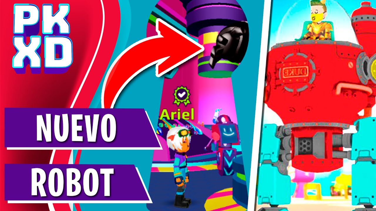 LLEGO EL NUEVO VEHICULO del ROBOT a la NUEVA ACTUALIZACION 2024 de PK ...