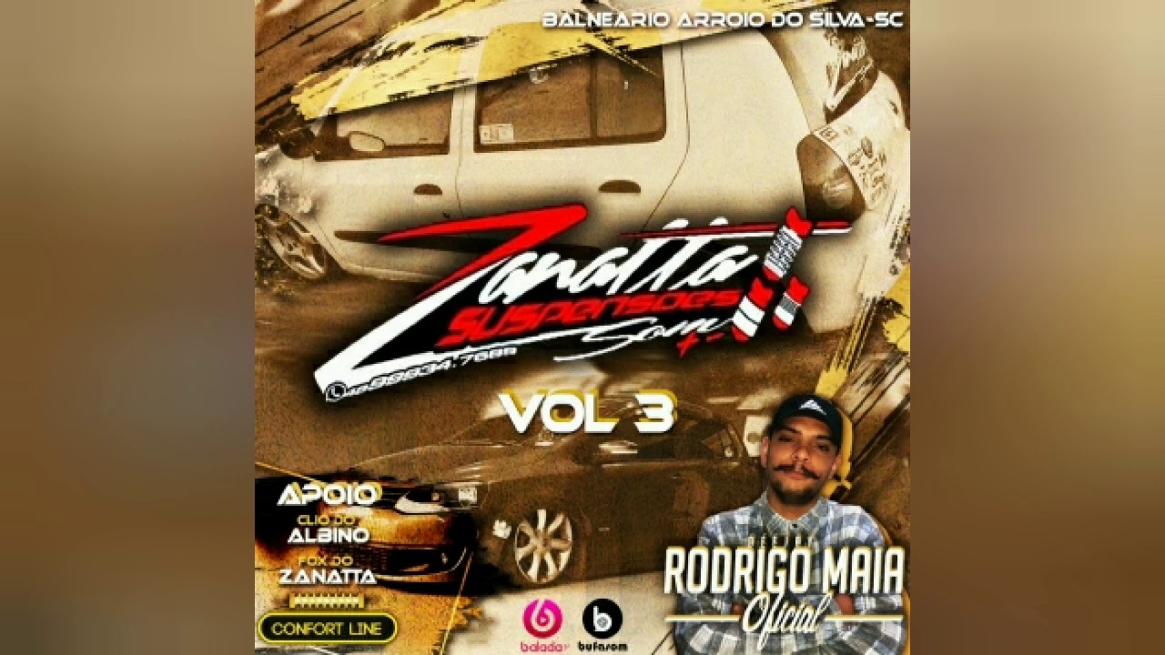 Cd Zanatta Suspensões Vol 3 Dj Rodrigo Maia - YouTube