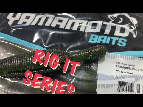 How to rig the Yamamoto Yamatanuki 3.5” | RIG IT Series | #bassfishing ...