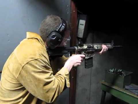 David Crane (DefenseReview.com) Fires Colt CM901 7.62mm NATO Battle ...