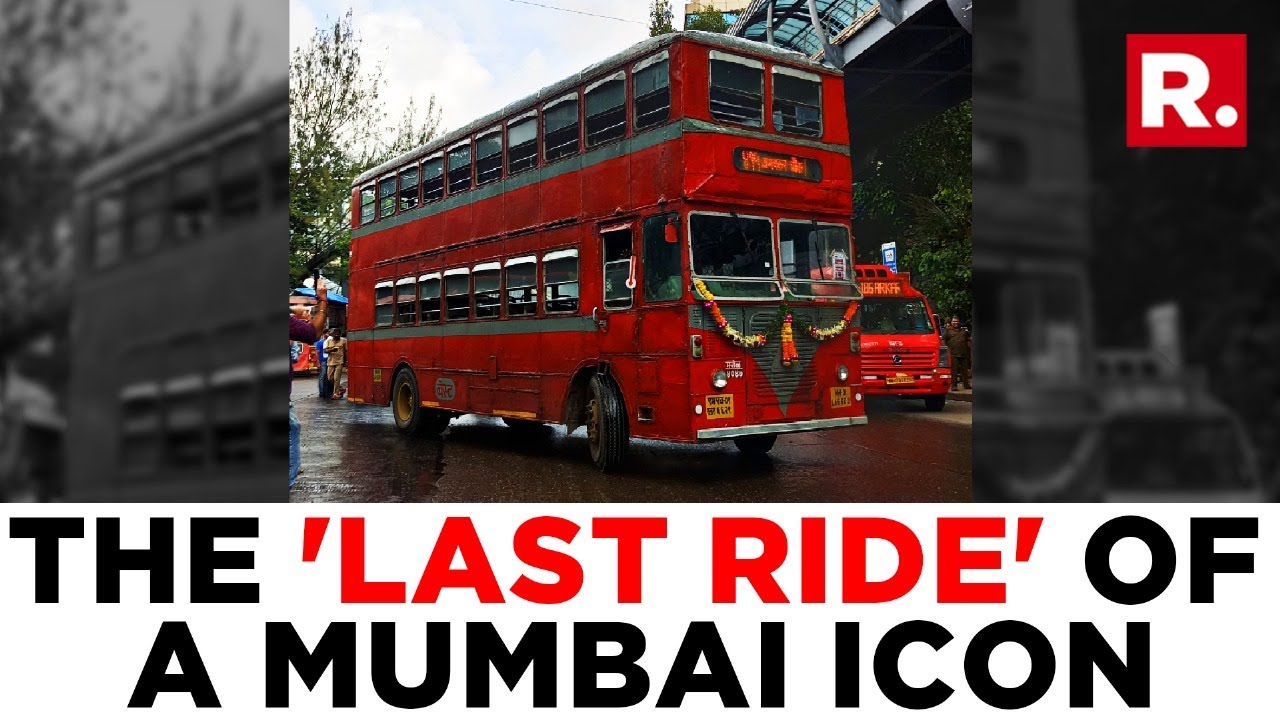 Watch: Last Ride Of Mumbai's Iconic Non-AC Double-Decker Bus Leaves ...