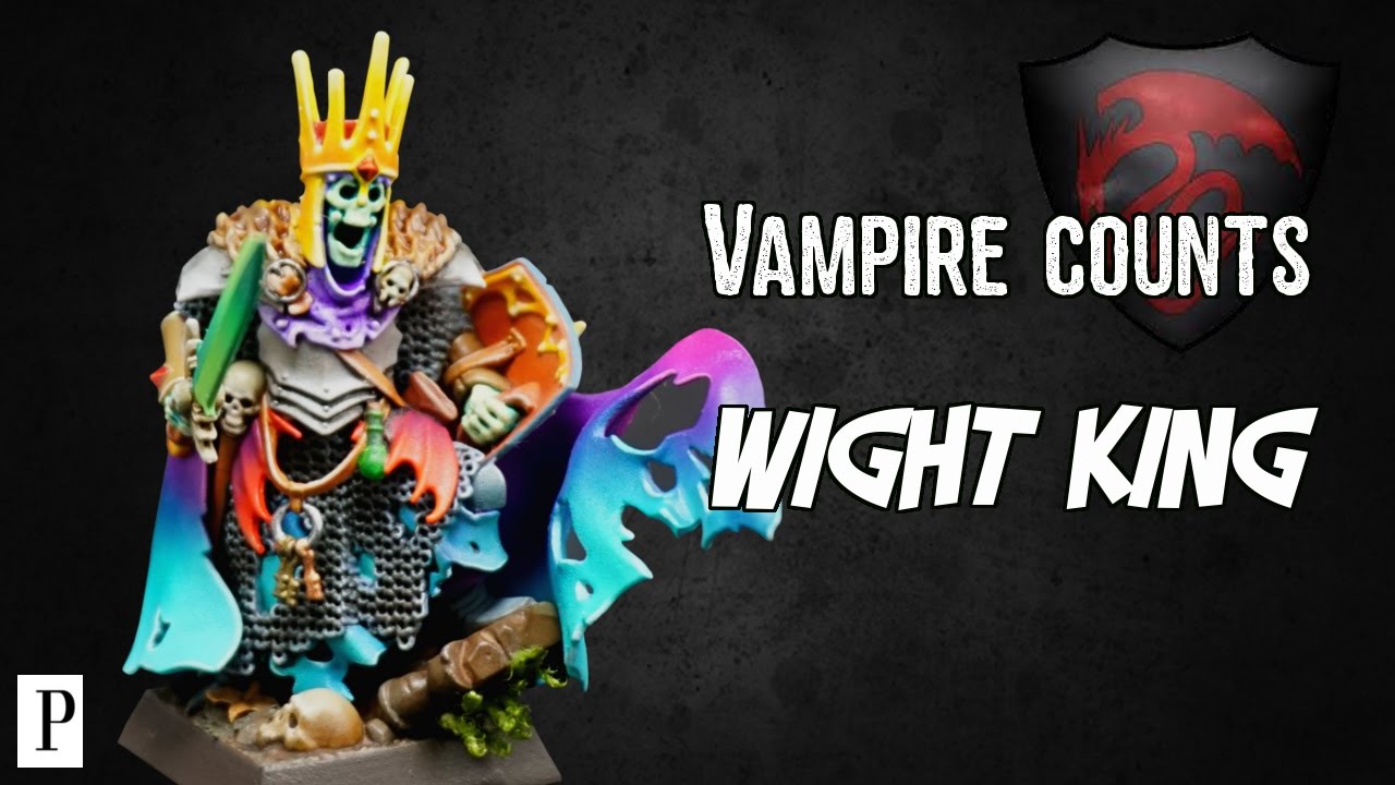 How To Paint Vampire Counts Wight King - YouTube