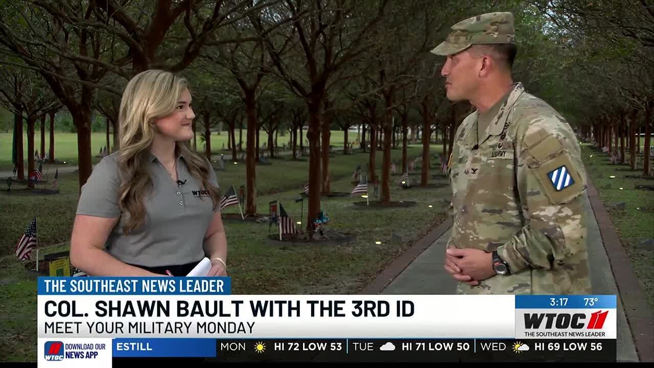 Military Monday: Col. Shawn Bault with 3rd ID - YouTube