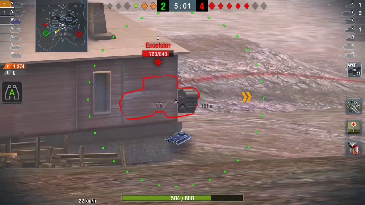 WOTB - Team work - T1 Heavy platoon killed 7 - YouTube